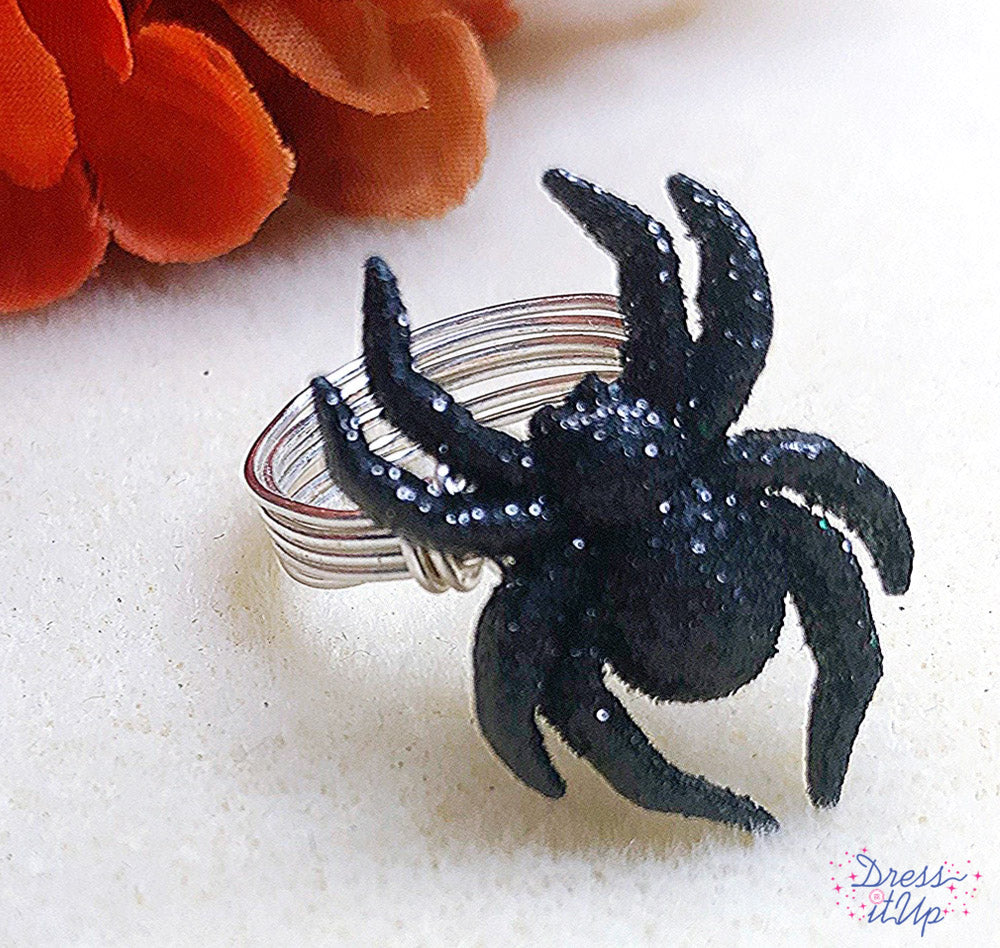 Spooky Spider Rings – Dress It Up