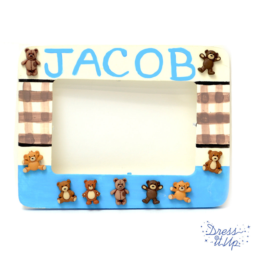 Teddy Bear Picture Frame – Dress It Up