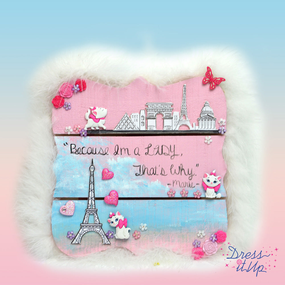 Disney Marie Wood Decor – Dress It Up