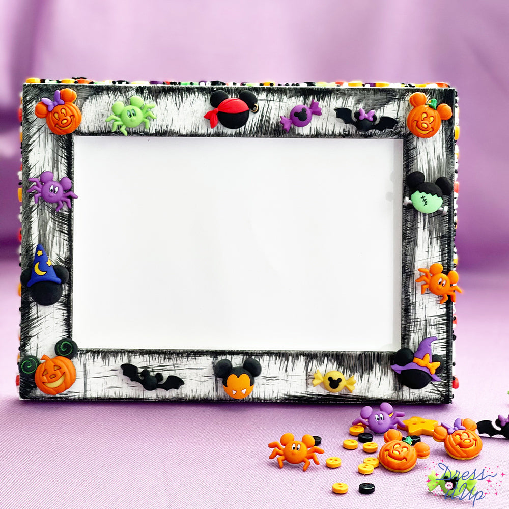 DIY: Not So Spooky Wood Frame – Dress It Up