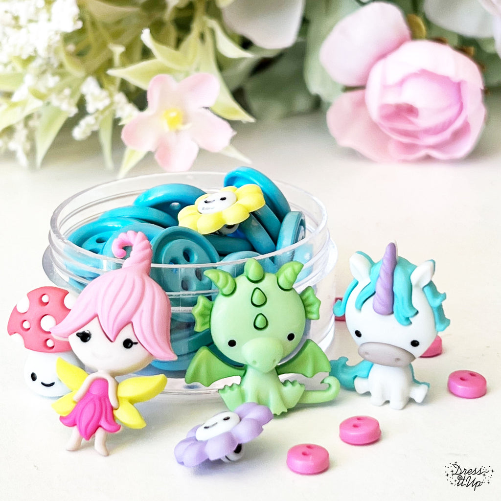 Fairy Tale Themed Buttons & Embellishments – Dress It Up