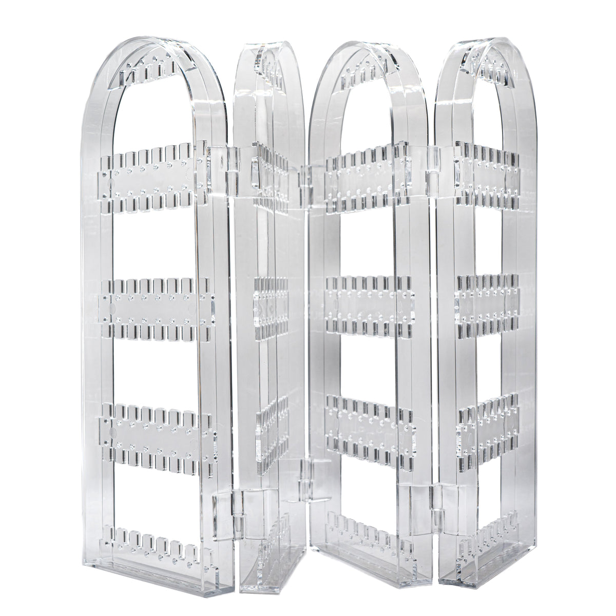 Clear 4-Foldable Screen Acrylic Earring Display Stands – Dress It Up