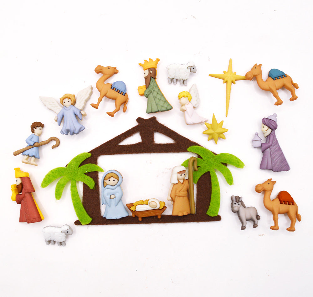 Make Your Own Nativity Scene Craft Kit – Dress It Up