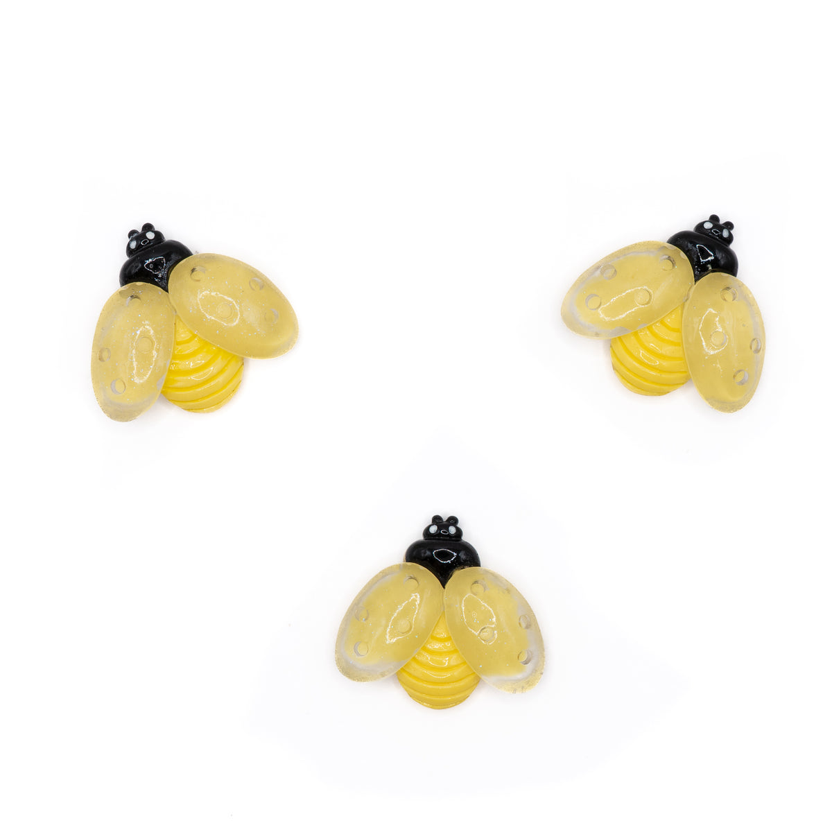 Large Resin Bees Flat Back Embellishments – Dress It Up