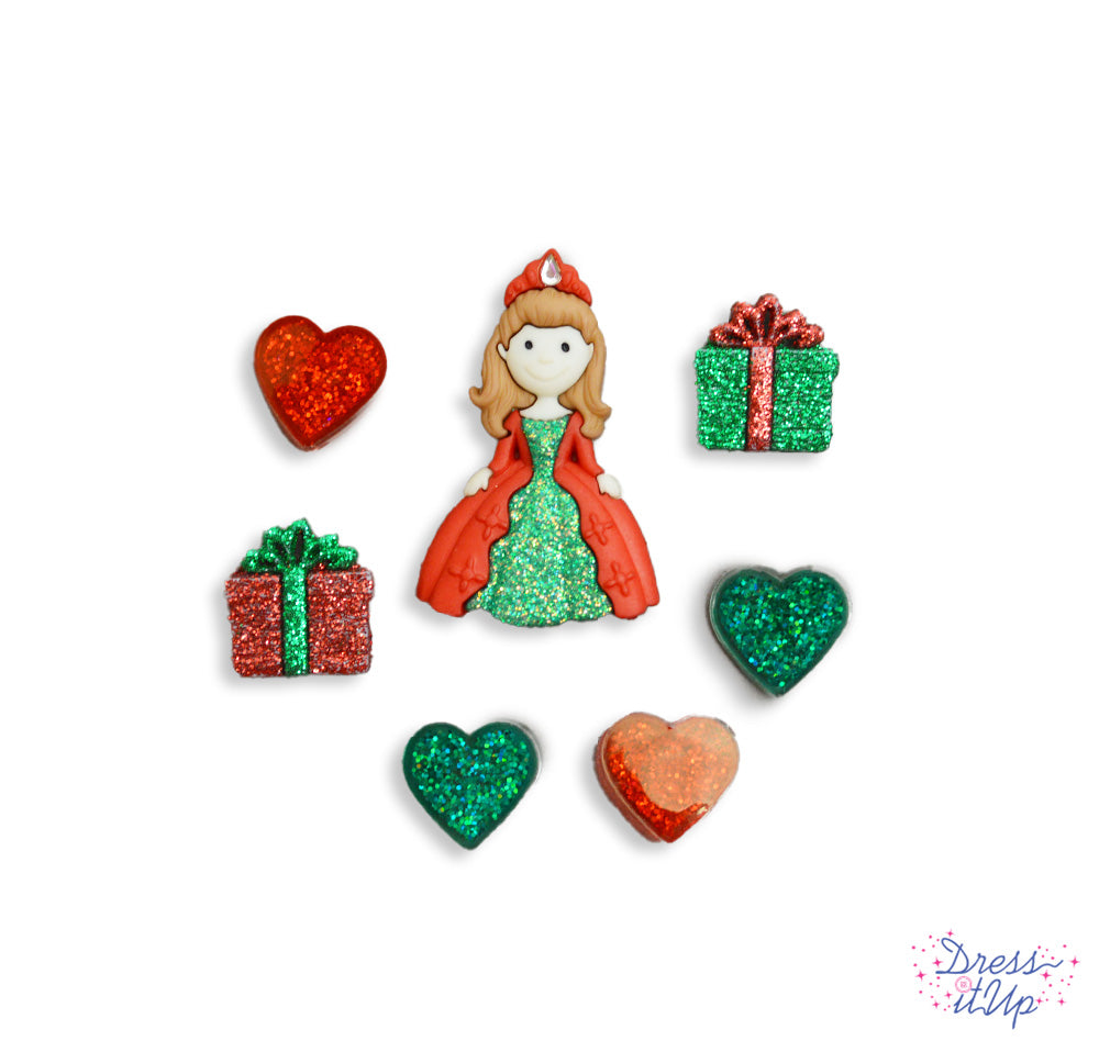 A Princess For Christmas Button Pack – Dress It Up