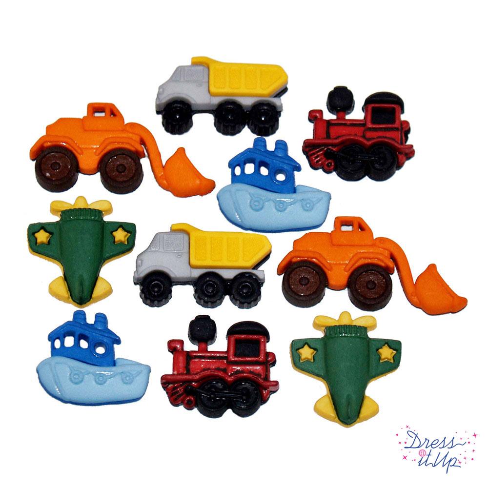 THINGS THAT GO ZOOM! - Dress It Up Buttons